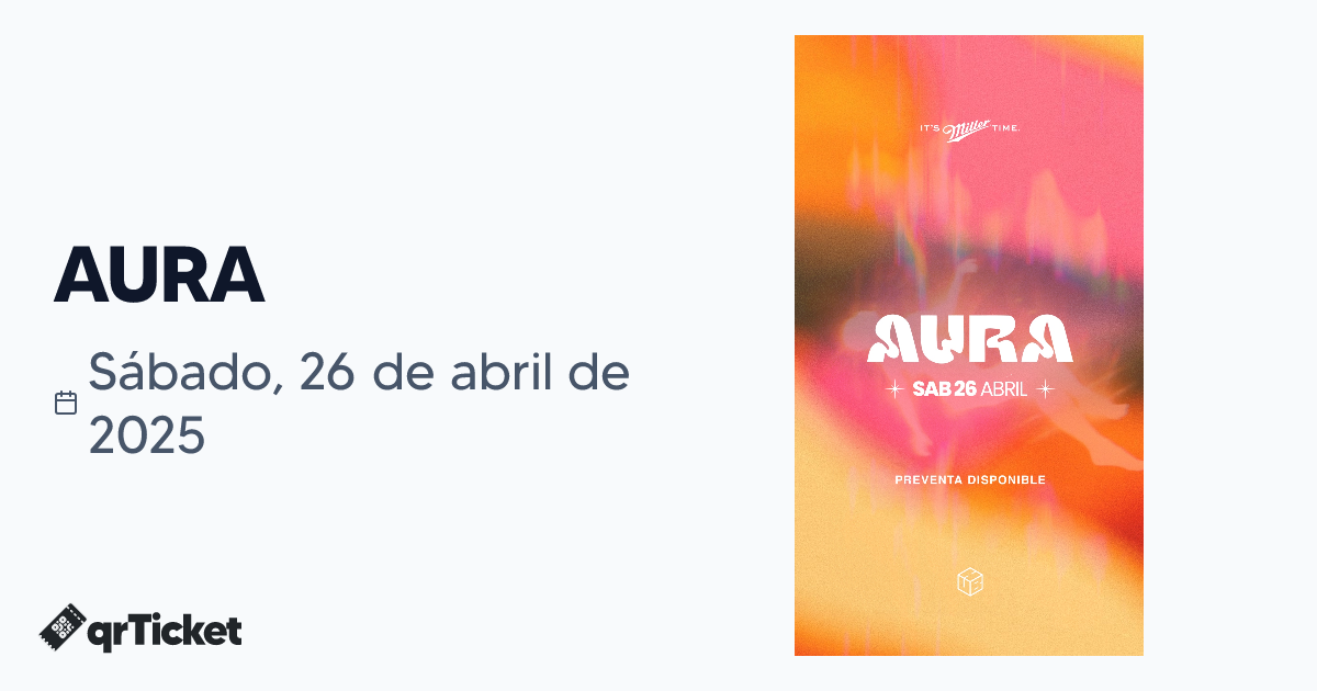 AURA | qrTicket