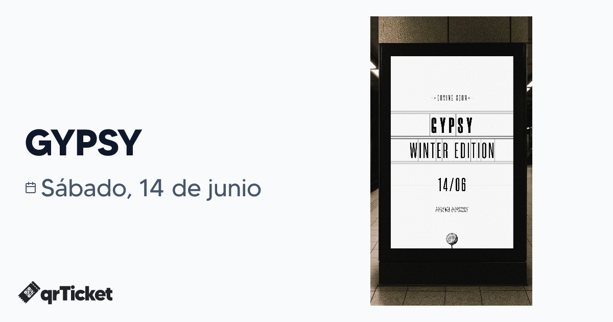 GYPSY | qrTicket