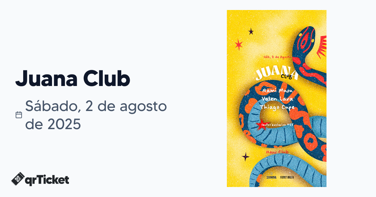 Juana Club | qrTicket