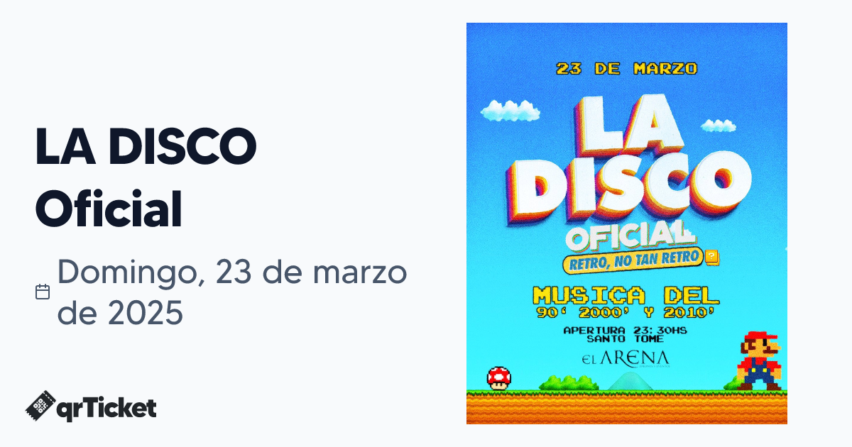 LA DISCO Oficial | qrTicket