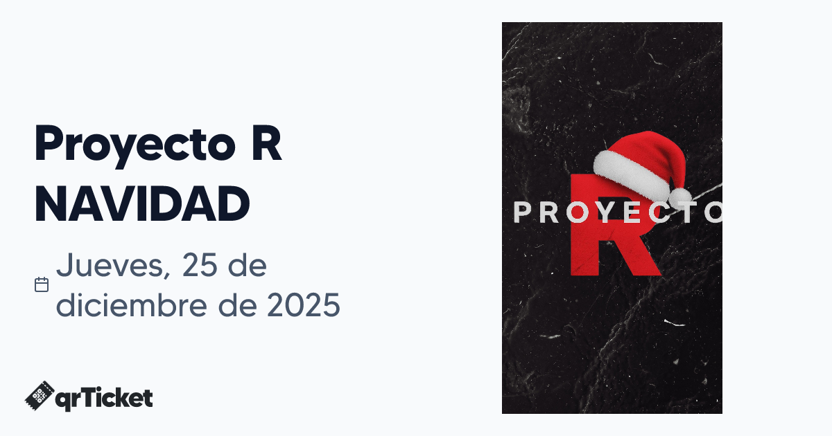 Proyecto R NAVIDAD | qrTicket